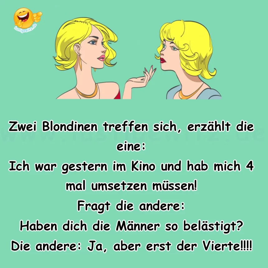 Zwei Blondinen treffen sich… – Lustige Witze