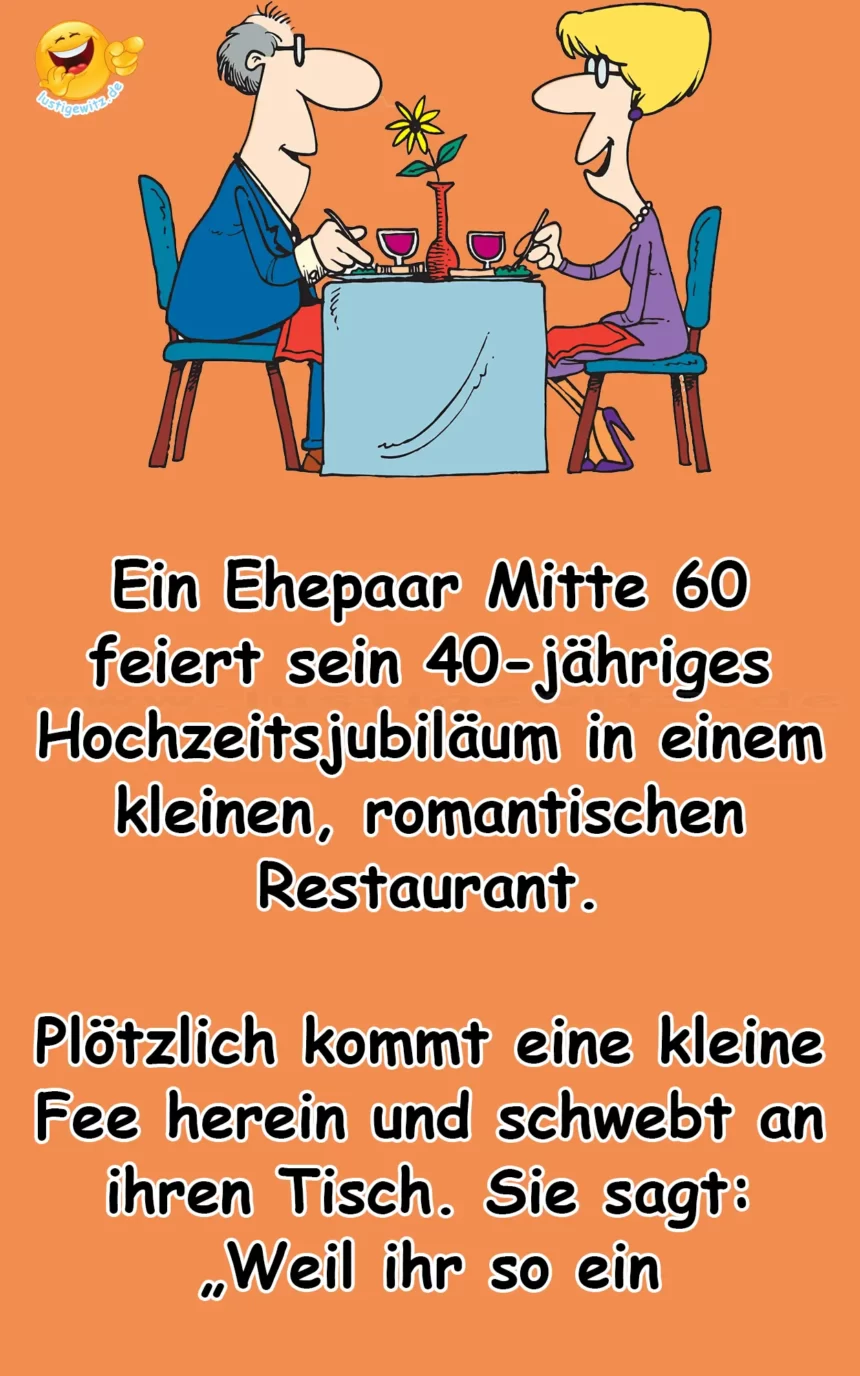 Ein Ehepaar Mitte 60… – Lustige Witze